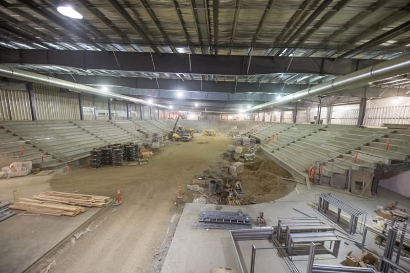 Merlis Belsher Place construction hits halfway mark - Alumni and ...